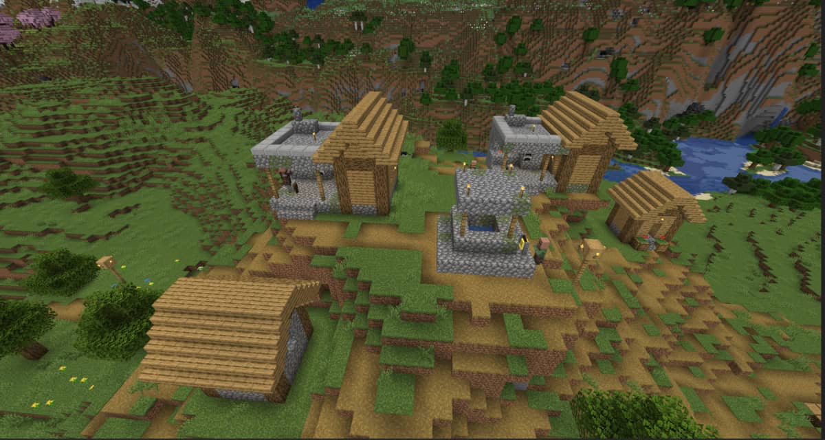 Semillas de Minecraft con aldeas cerca del spawn 2026